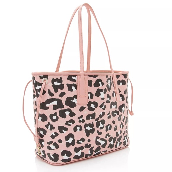MCM | Bags | Mcm Pink Leopard Tote With Coa | Poshmark